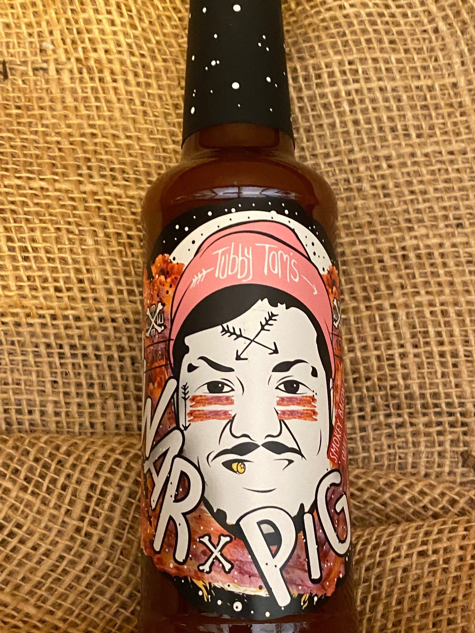 Tubby Tom’s War Pig Smokey BBQ Hot Sauce 150g | The Hatchery Farm Shop